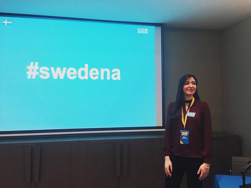 March with #swedena - Study in Sweden