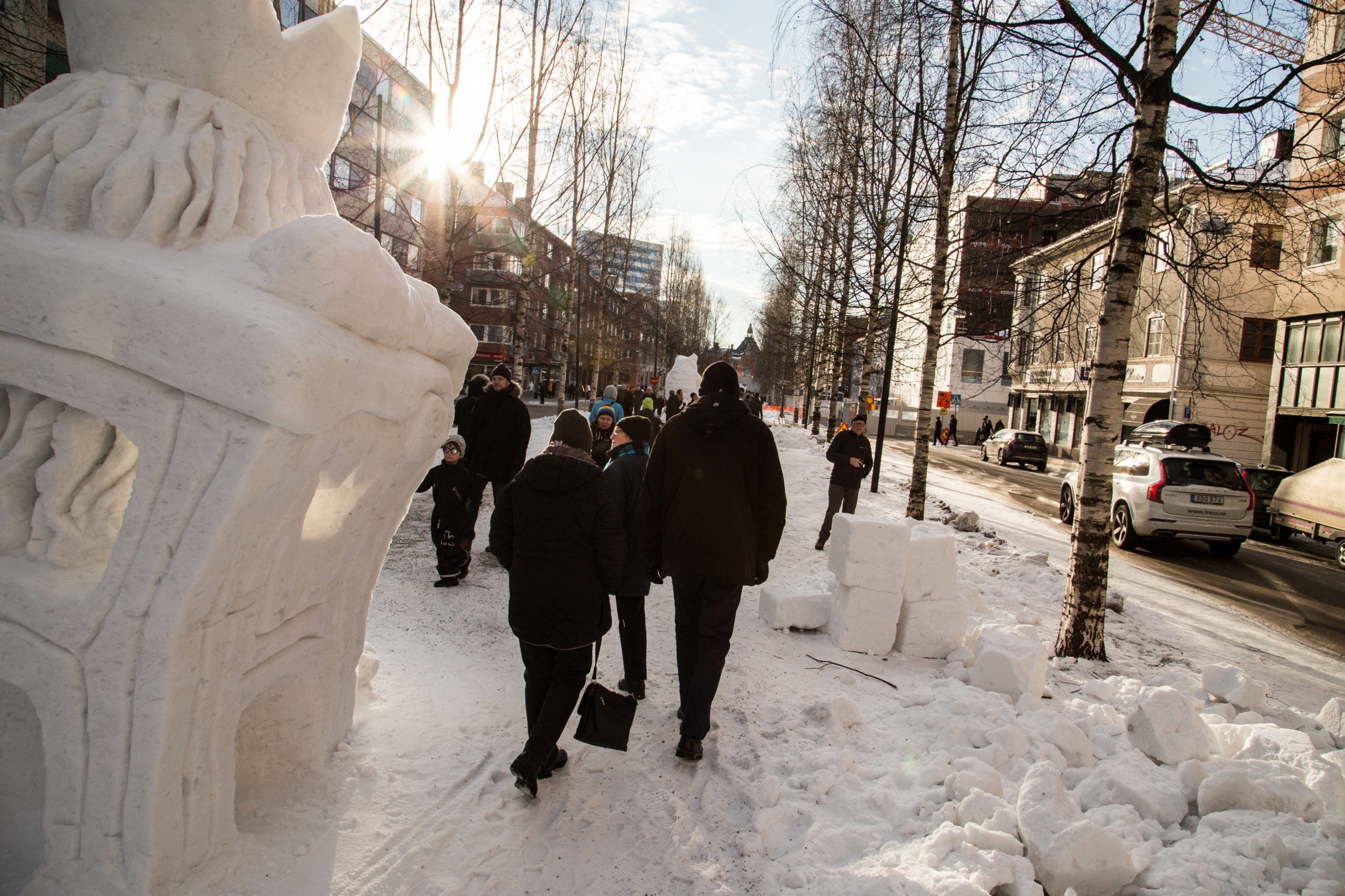 Umeå snow sculpture championship 2017 - Study in Sweden
